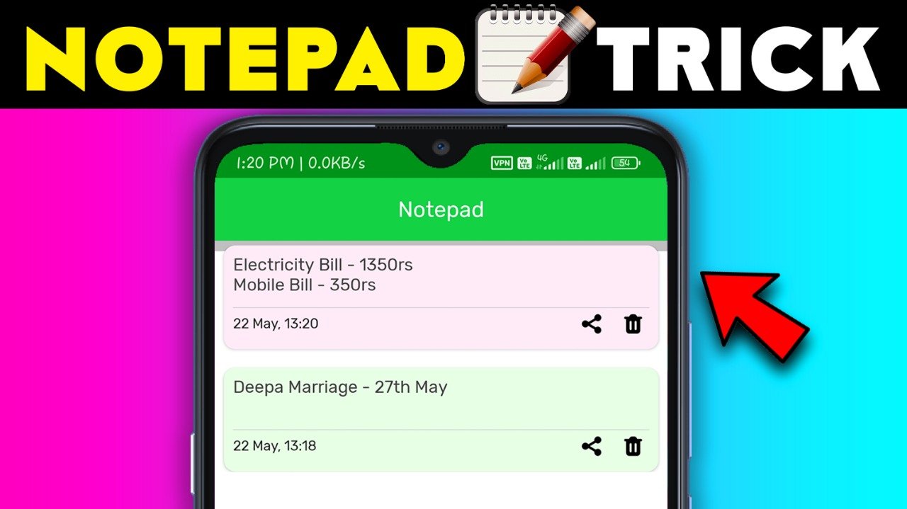 Notepad Vault App Notepad Vault App