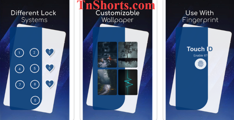 Home Time Password Screen Lock » TN Shorts