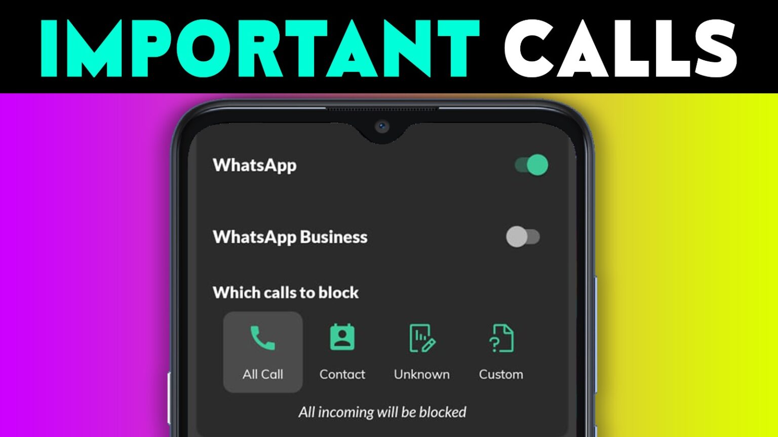 Critical Call Blocker: Safeguarding Important Calls » TN Shorts