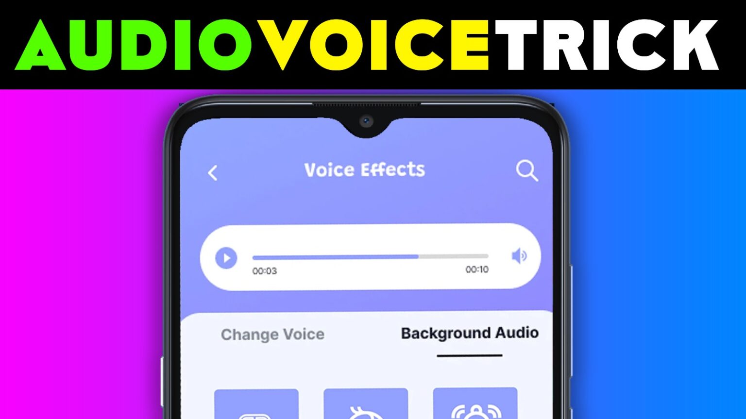 Audio Voice: AI Sound Effects - Voice Changer App » TN Shorts